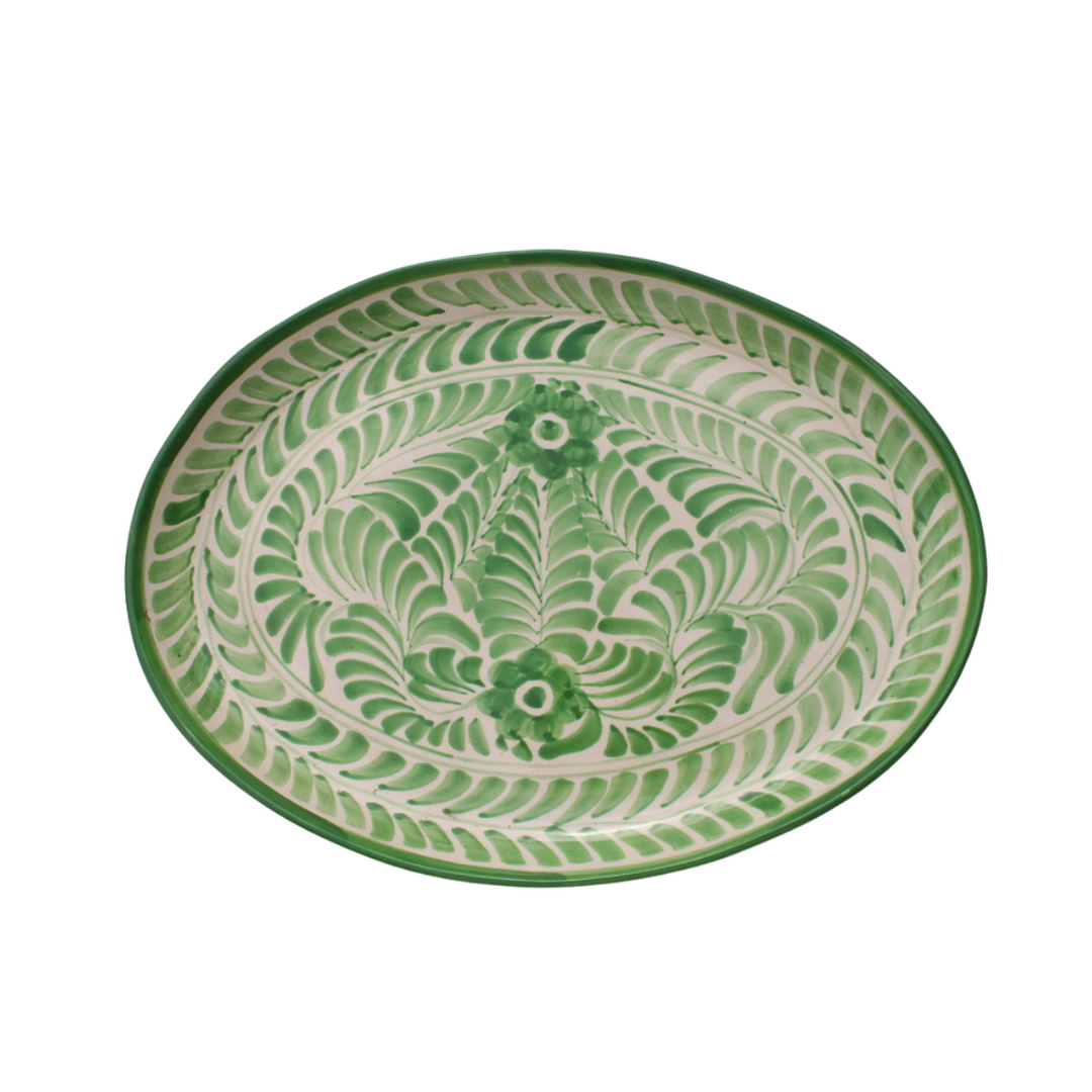 Large Floral Serving Platter – TWO WEBSTER